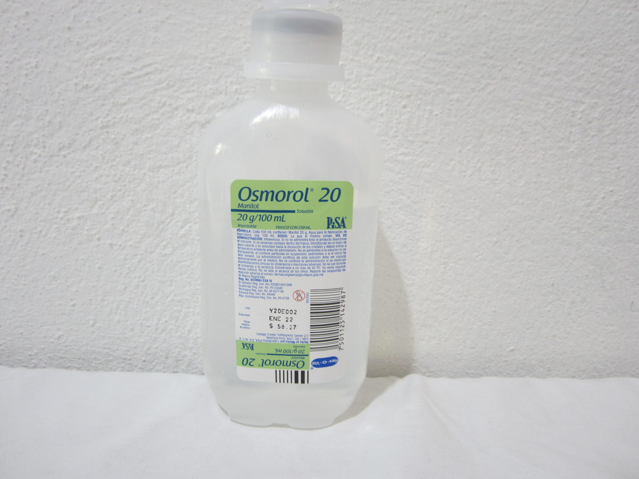 Manitol 20 Injetável Pode Beber - BRAINCP