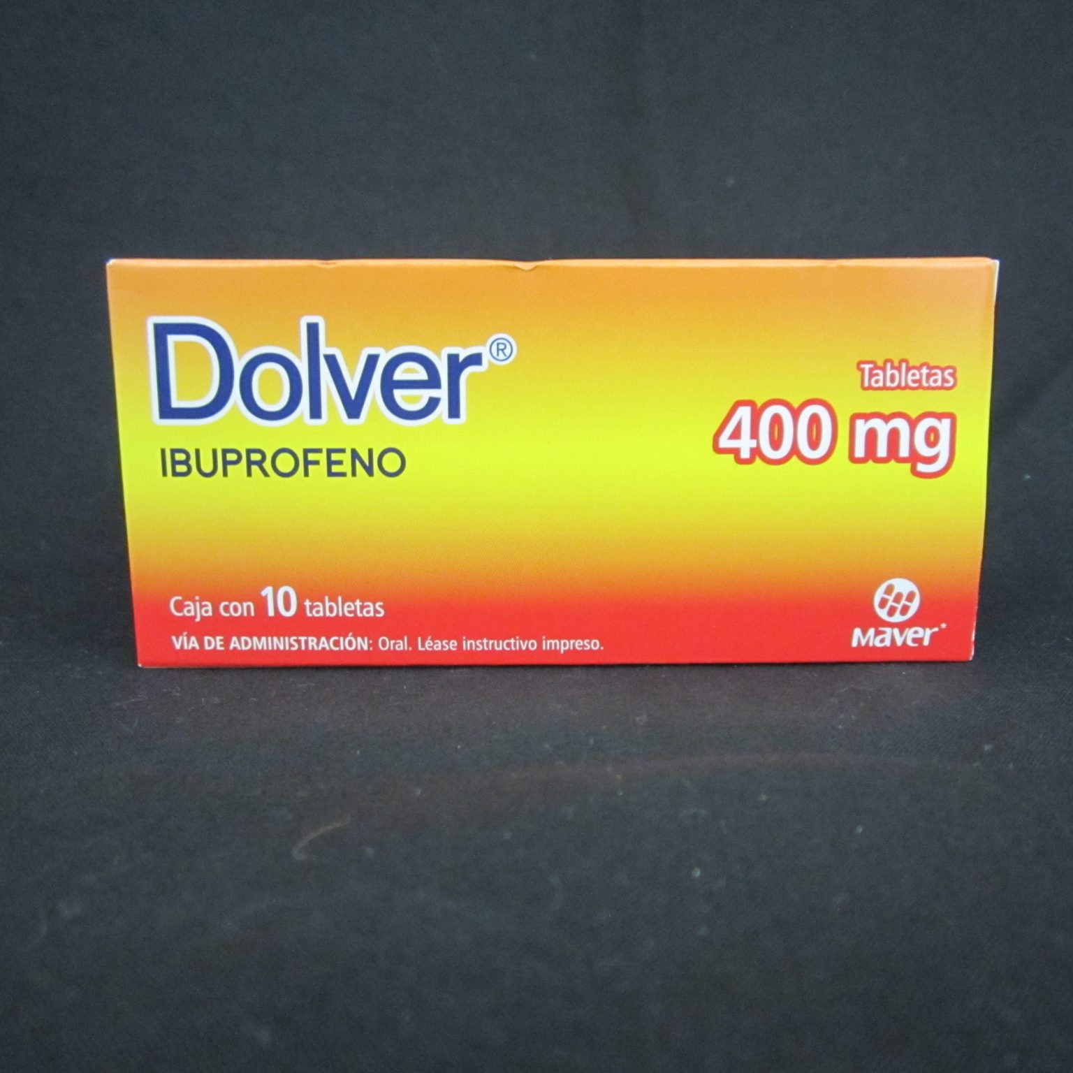 AMS162 Dolver Ibuprofeno 400mg C 10tabs Mecorama
